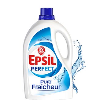 Lessive liquide fraicheur Epsil 40 lavages - 2L /// | Klandko