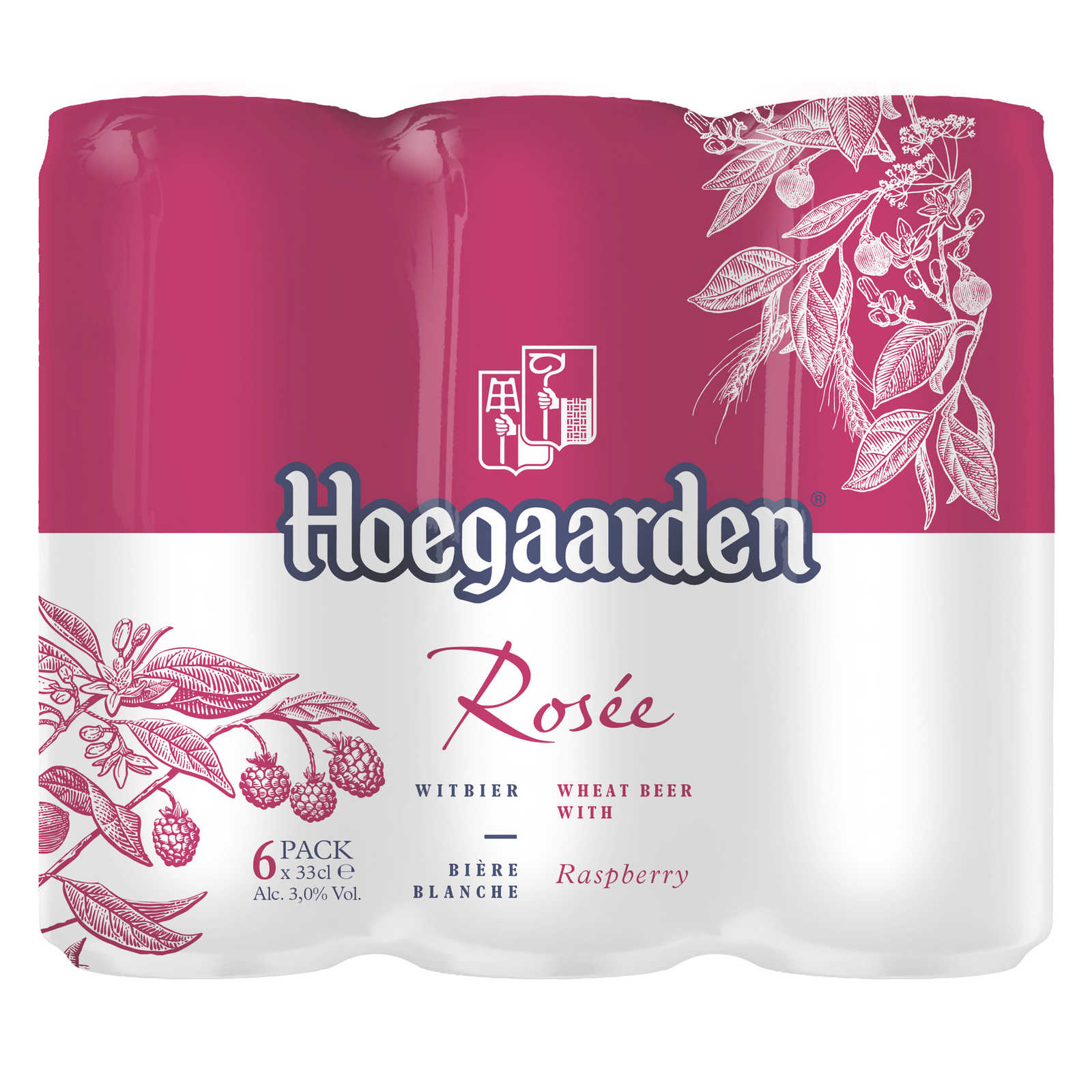 Hoegaarden rosé framboise 33cl x 6 | Klandko