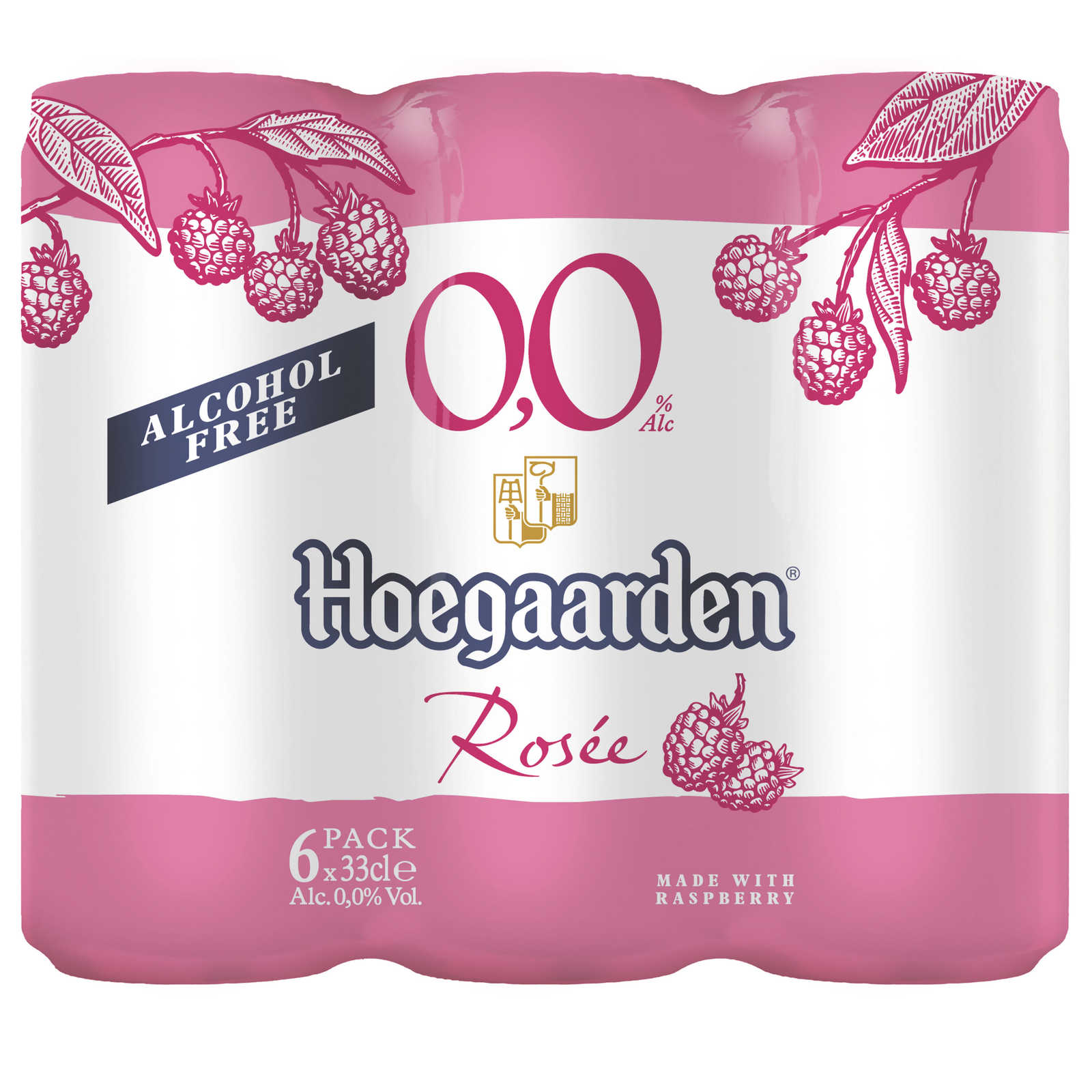 Hoegaarden 0% rose 33cl x 6 | Klandko