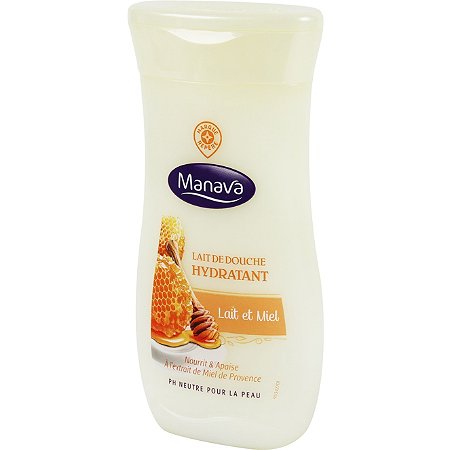 Lait de douche Manava Lait et miel - 250ml | Klandko