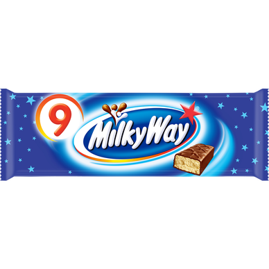 MILKY WAY PACK X9 BARRES 194G | Klandko