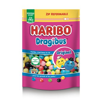 Bonbons Dragibus Original - Haribo - 220g | Klandko